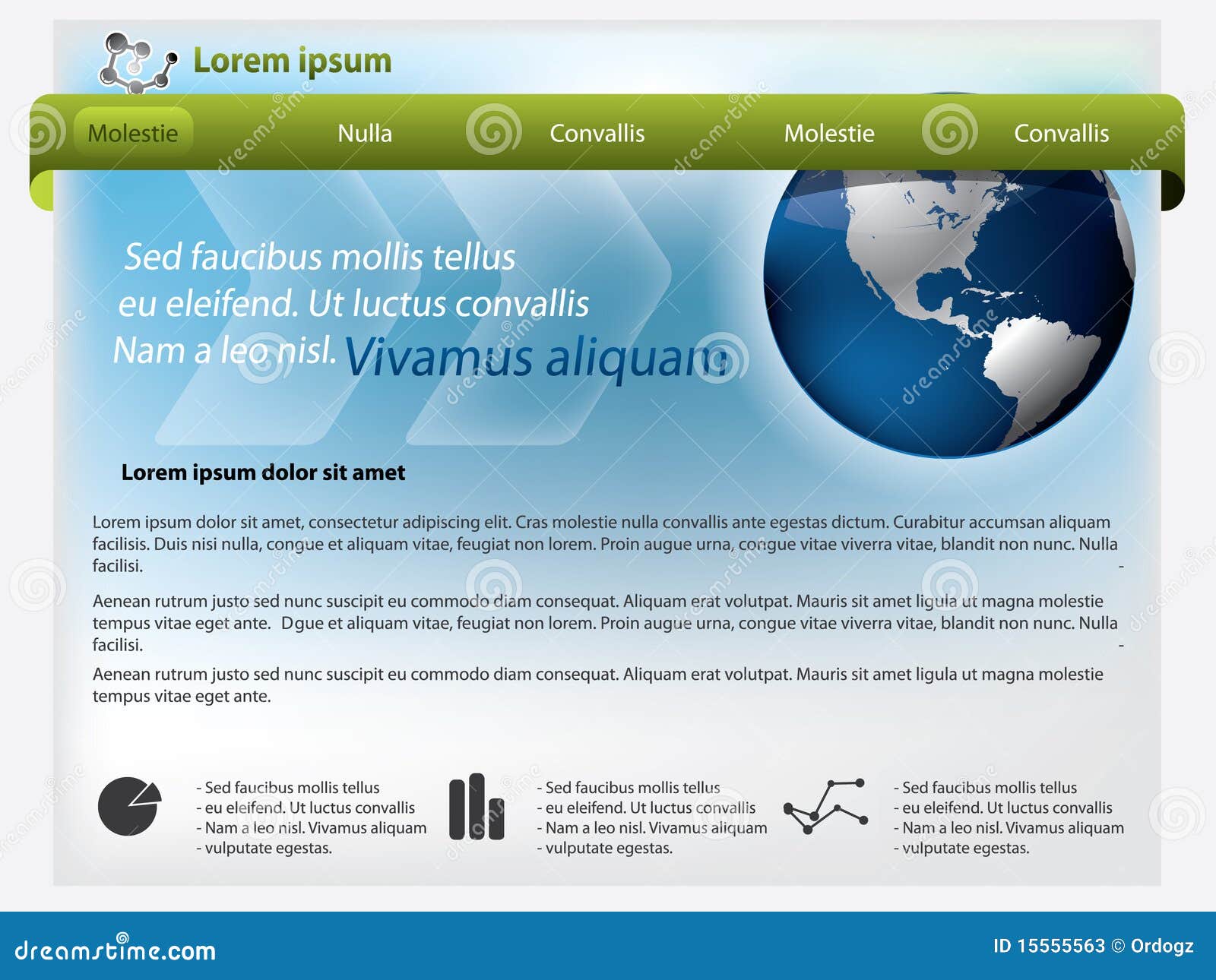 Modelo del Web site ilustración del vector. Ilustración de fresco ...