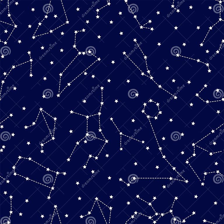 Modelo del zodiaco ilustración del vector. Ilustración de galaxia ...