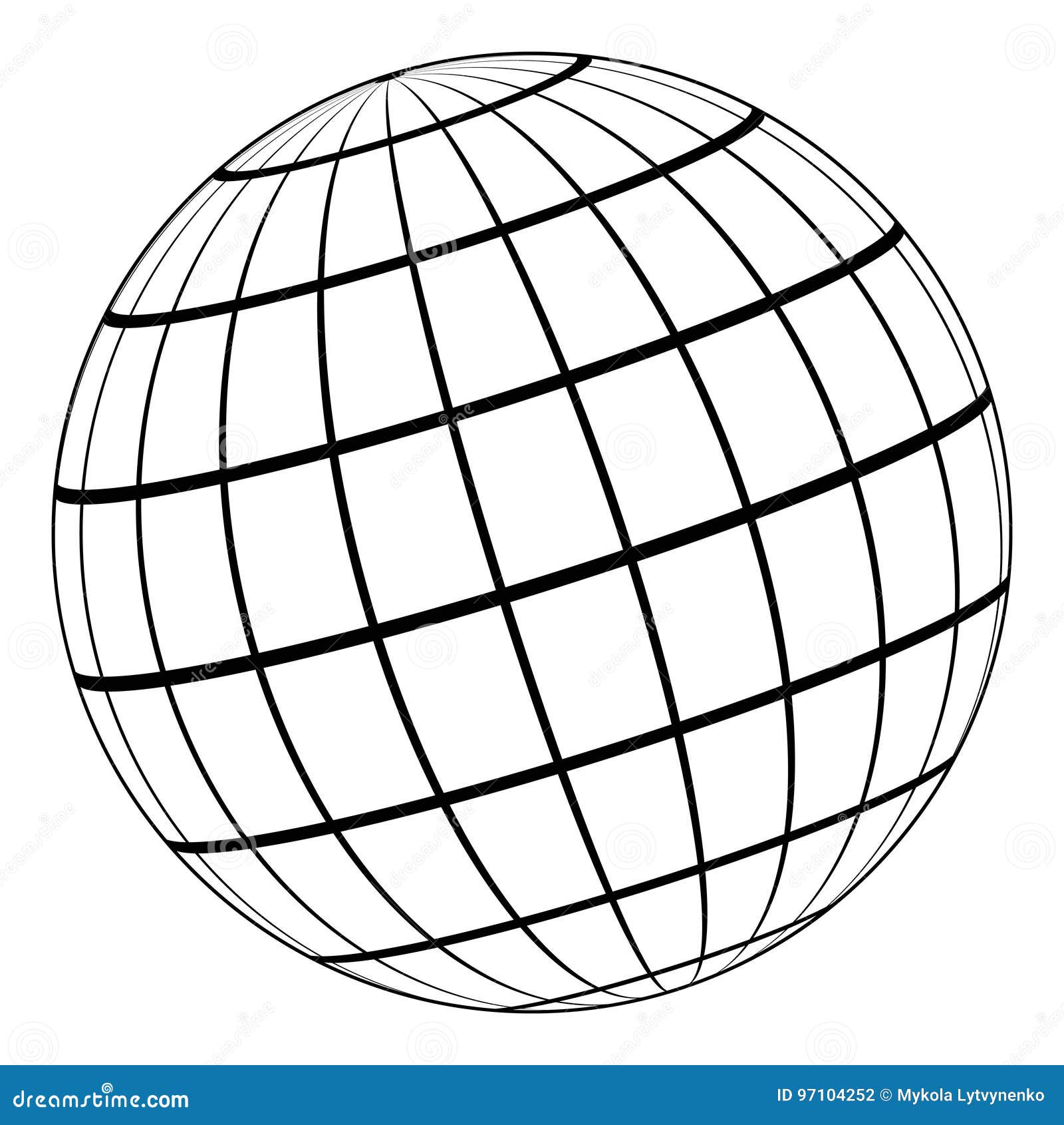 Modelo Do Globo 3D Da Terra Ou Do Planeta, Modelo Da Esfera Celestial ...