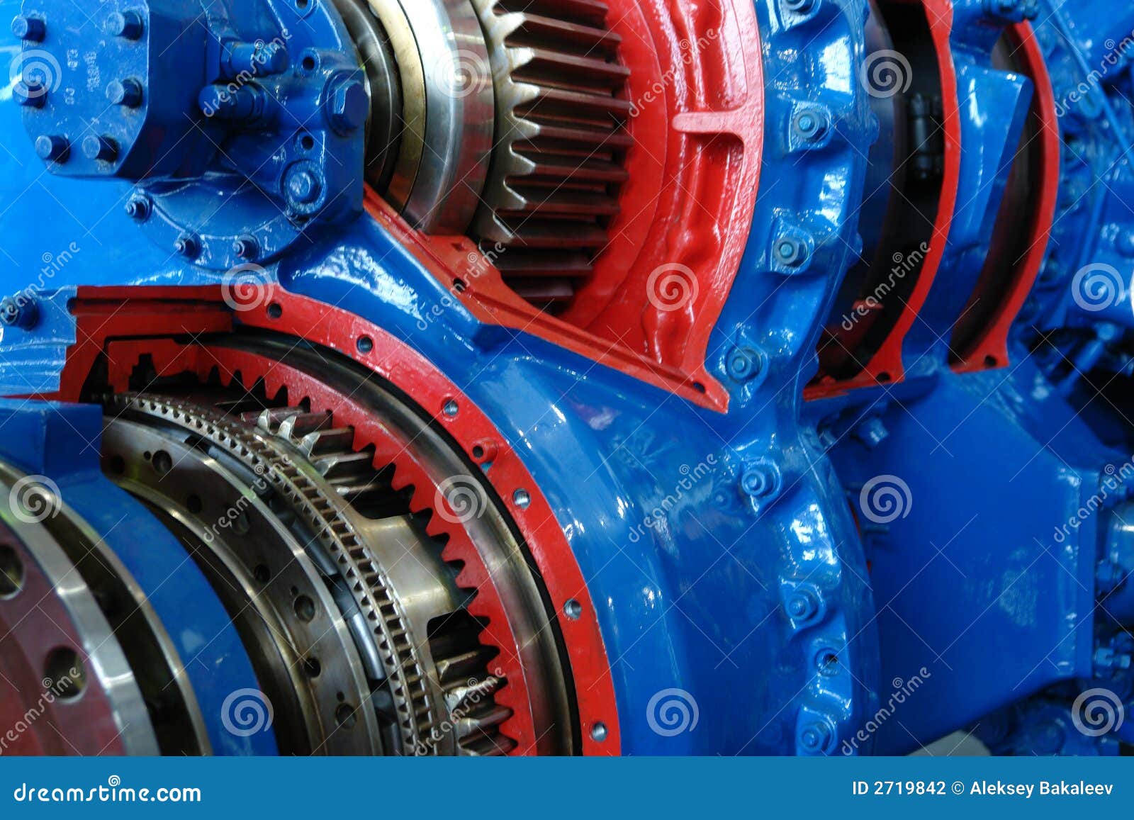 Modelo do motor do navio foto de stock. Imagem de engrenagem - 2719842