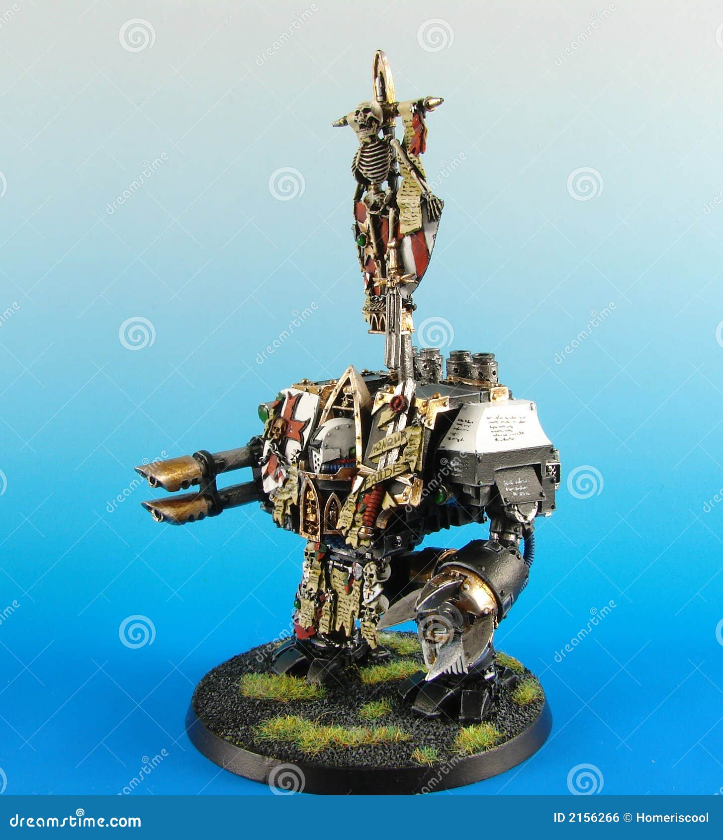 Modelo do warhammer foto de stock. Imagem de lutador, lâminas - 2156266