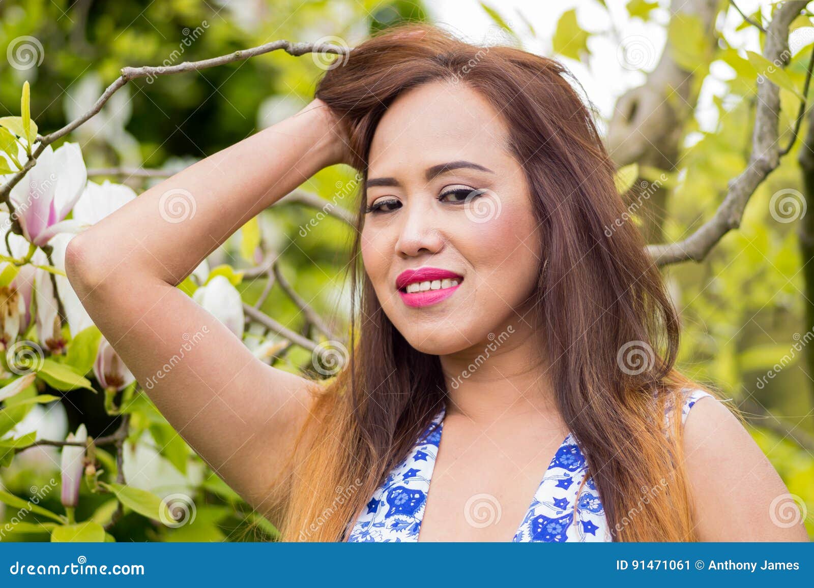 Modelo filipino imagen de archivo. Imagen de mujer, muchacha - 91471061