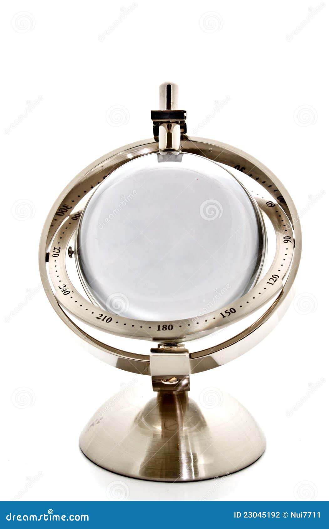 Modelo global en blanco foto de archivo. Imagen de brillante - 23045192