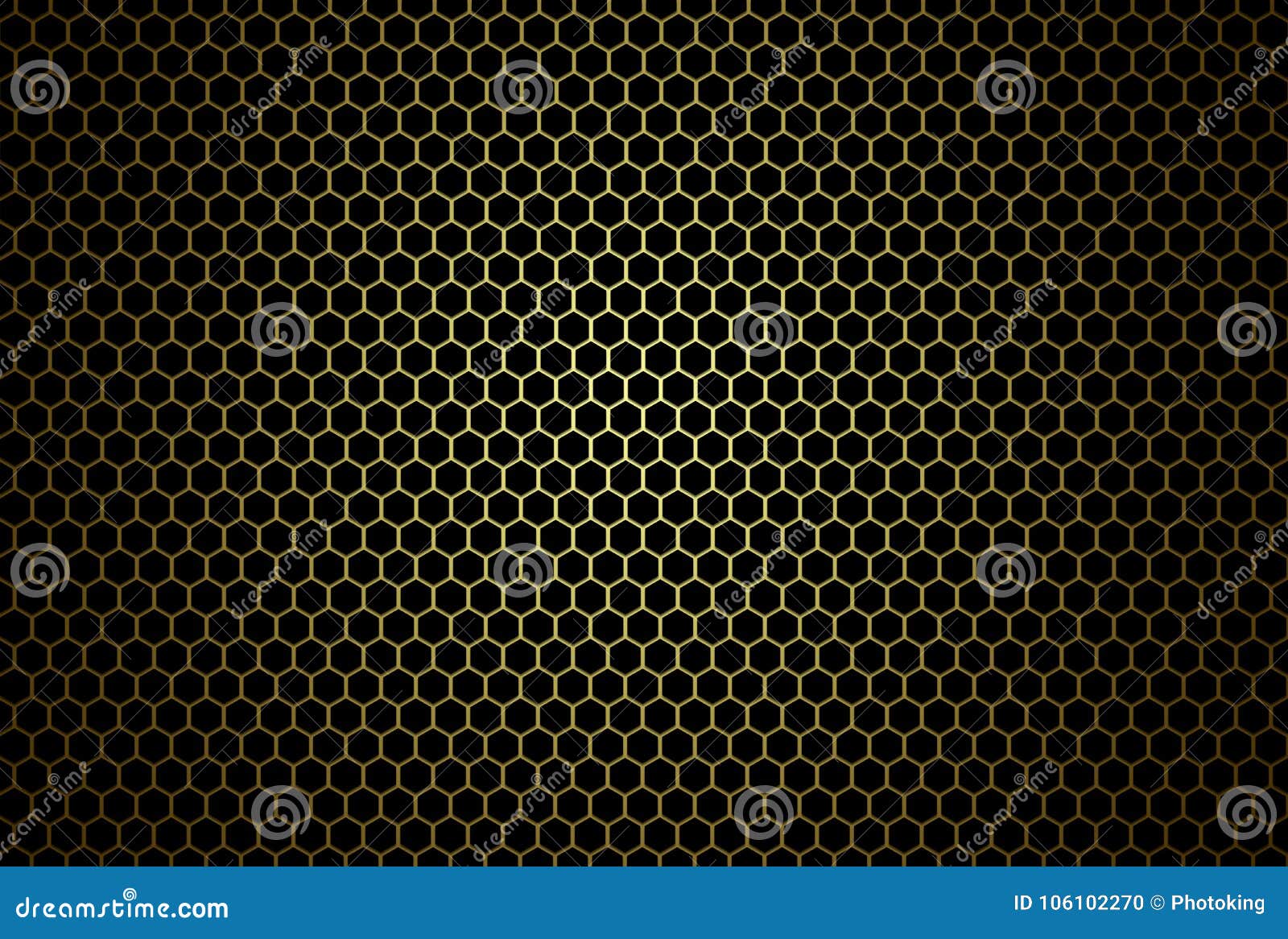 Modelo hexagonal stock de ilustración. Ilustración de moderno - 106102270