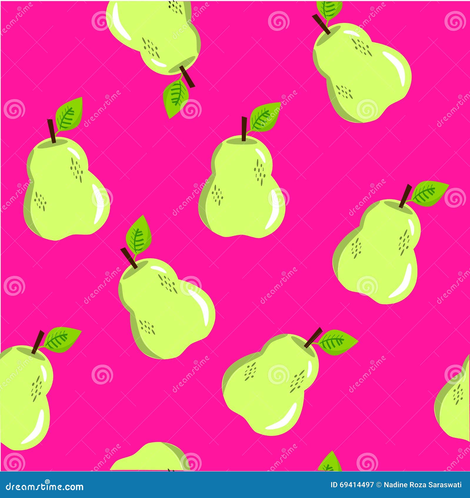 Modelo Inconsútil De La Pera En Rosa Stock de ilustración - Ilustración ...