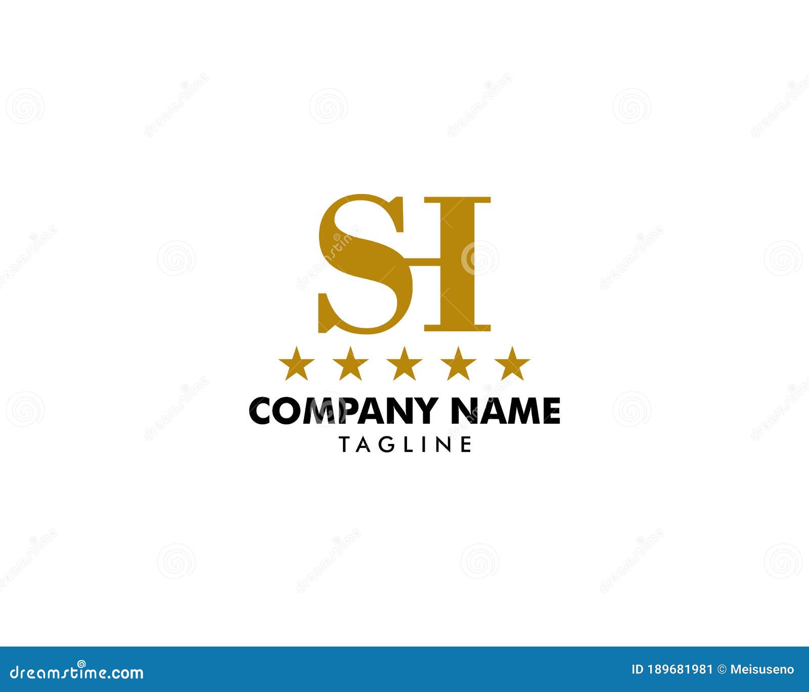 Modelo Inicial De Logotipo Sh Ilustração do Vetor - Ilustração de ...