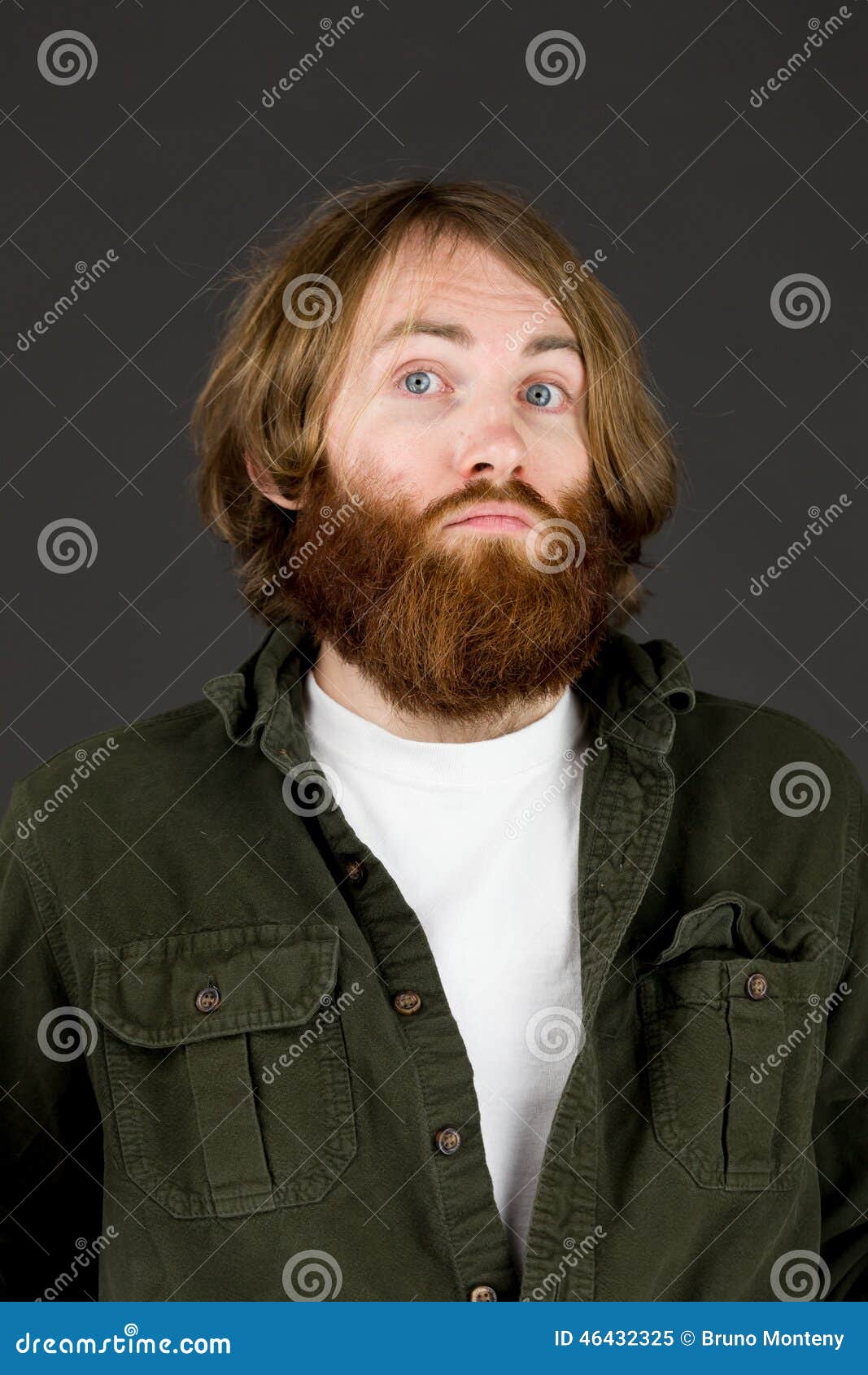 Modelo Isolado No Fundo Liso Confundido Imagem de Stock - Imagem de ...