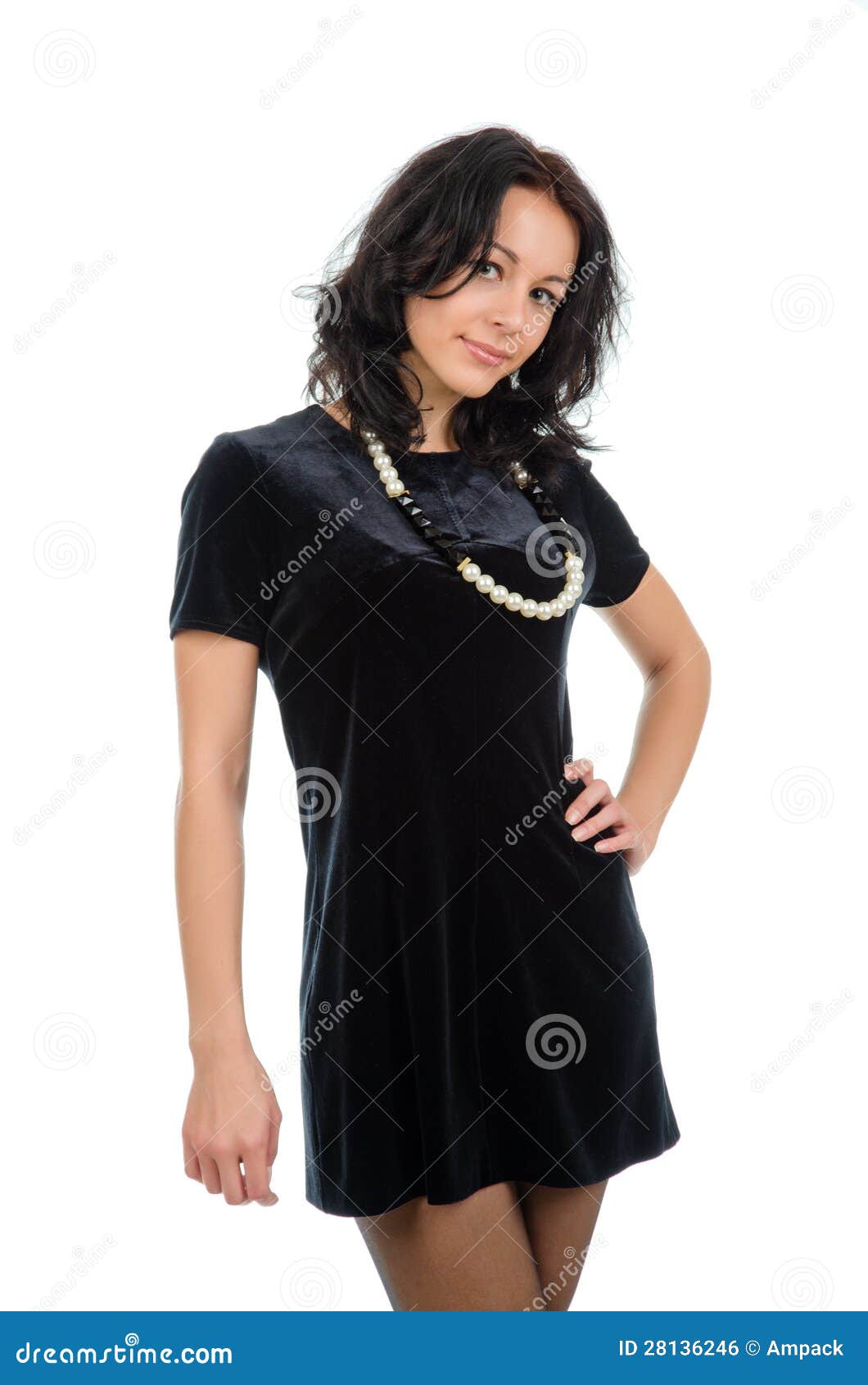 Modelo Joven Delgado Hermoso Foto de archivo - Imagen de ocasional ...