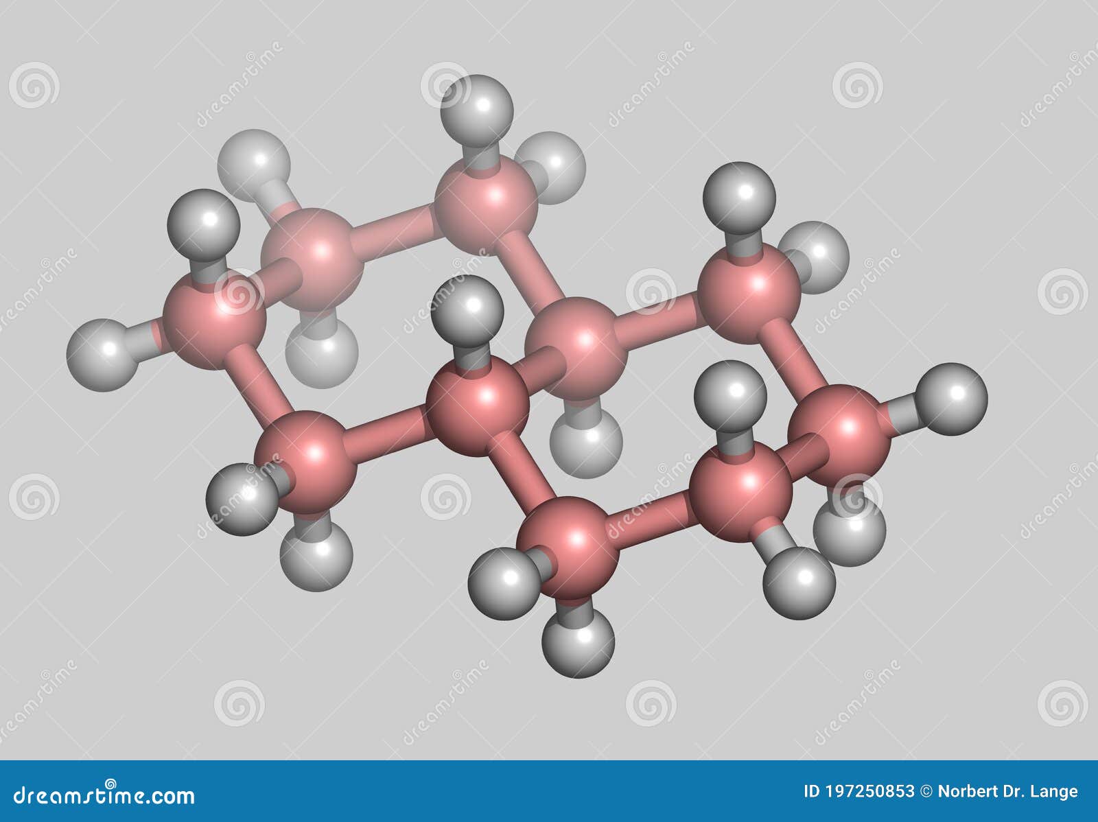 Modelo Molecular De Decalina Stock de ilustración - Ilustración de bola ...