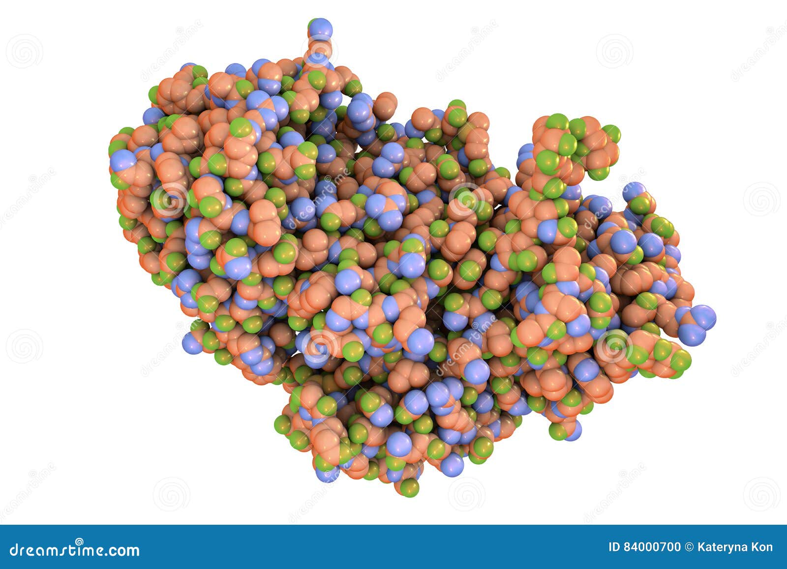 Modelo Molecular De La Ricina Stock de ilustración - Ilustración de ...