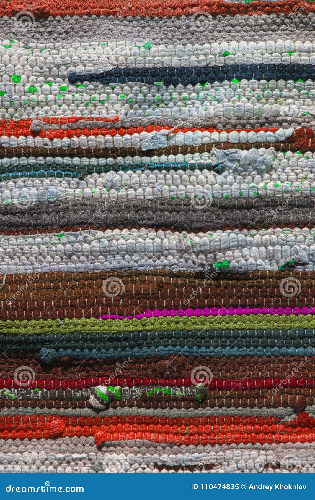 Modelo Multicolor De La Textura De La Manta Como Fondo Abstracto Imagen ...