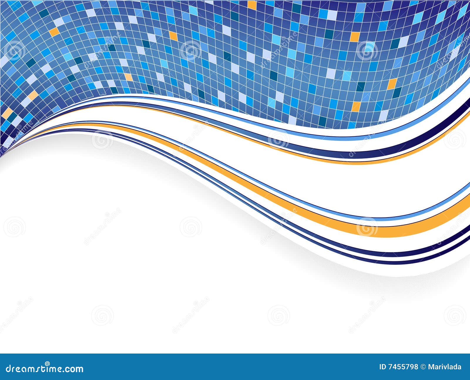 Modelo ondulado del vector ilustración del vector. Ilustración de ...