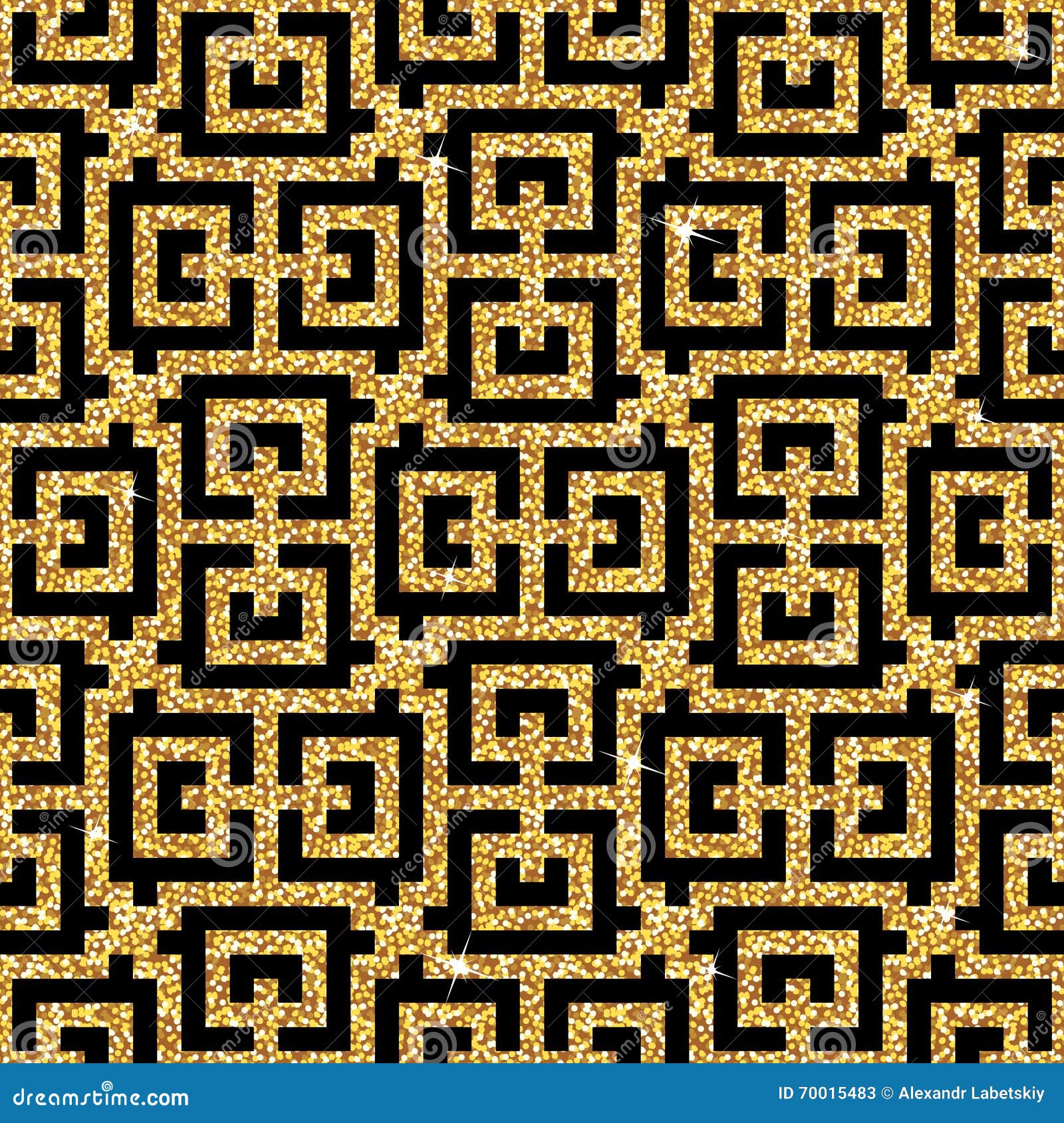 Modelo Oriental De Oro De La Cruz Gamada Ilustración del Vector ...