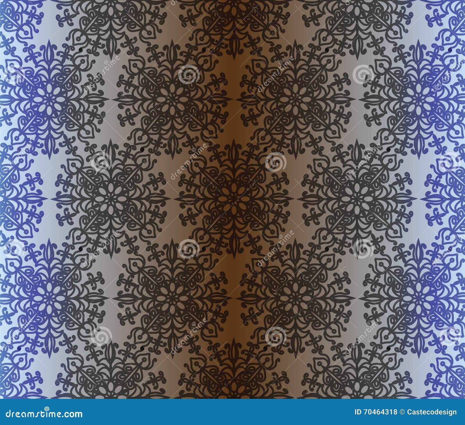 Modelo Oriental Islámico Del Arabesque Ilustración del Vector ...