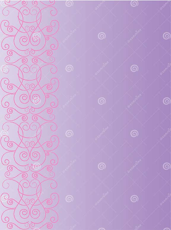 Modelo rosado ilustración del vector. Ilustración de cortinas - 13503369