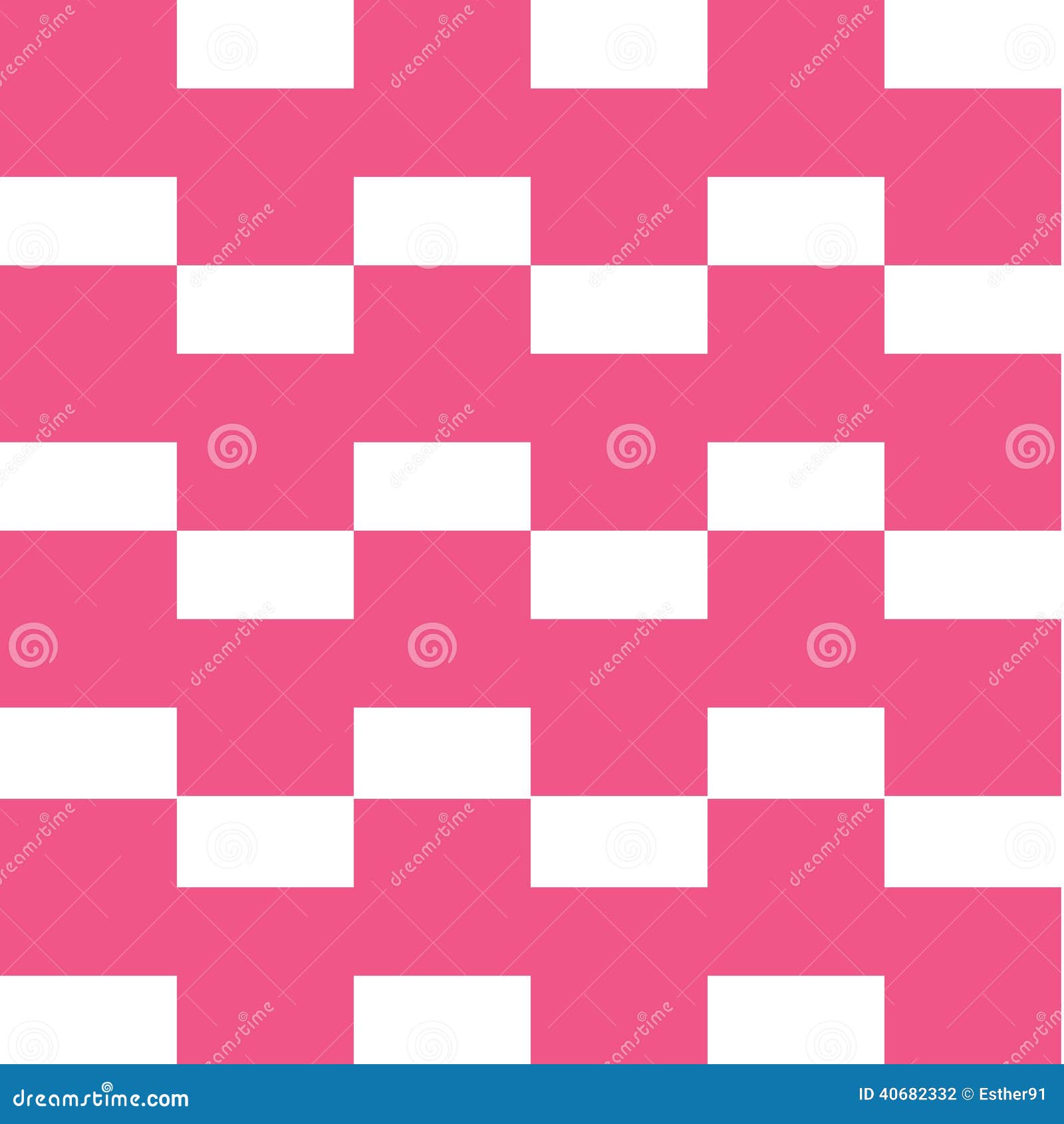 Modelo rosado cuadrado stock de ilustración. Ilustración de color ...