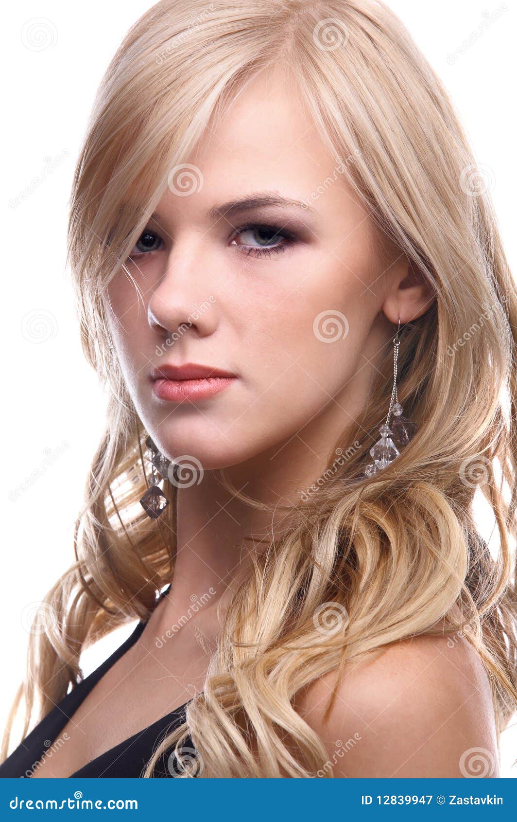 Modelo rubio hermoso imagen de archivo. Imagen de humano - 12839947