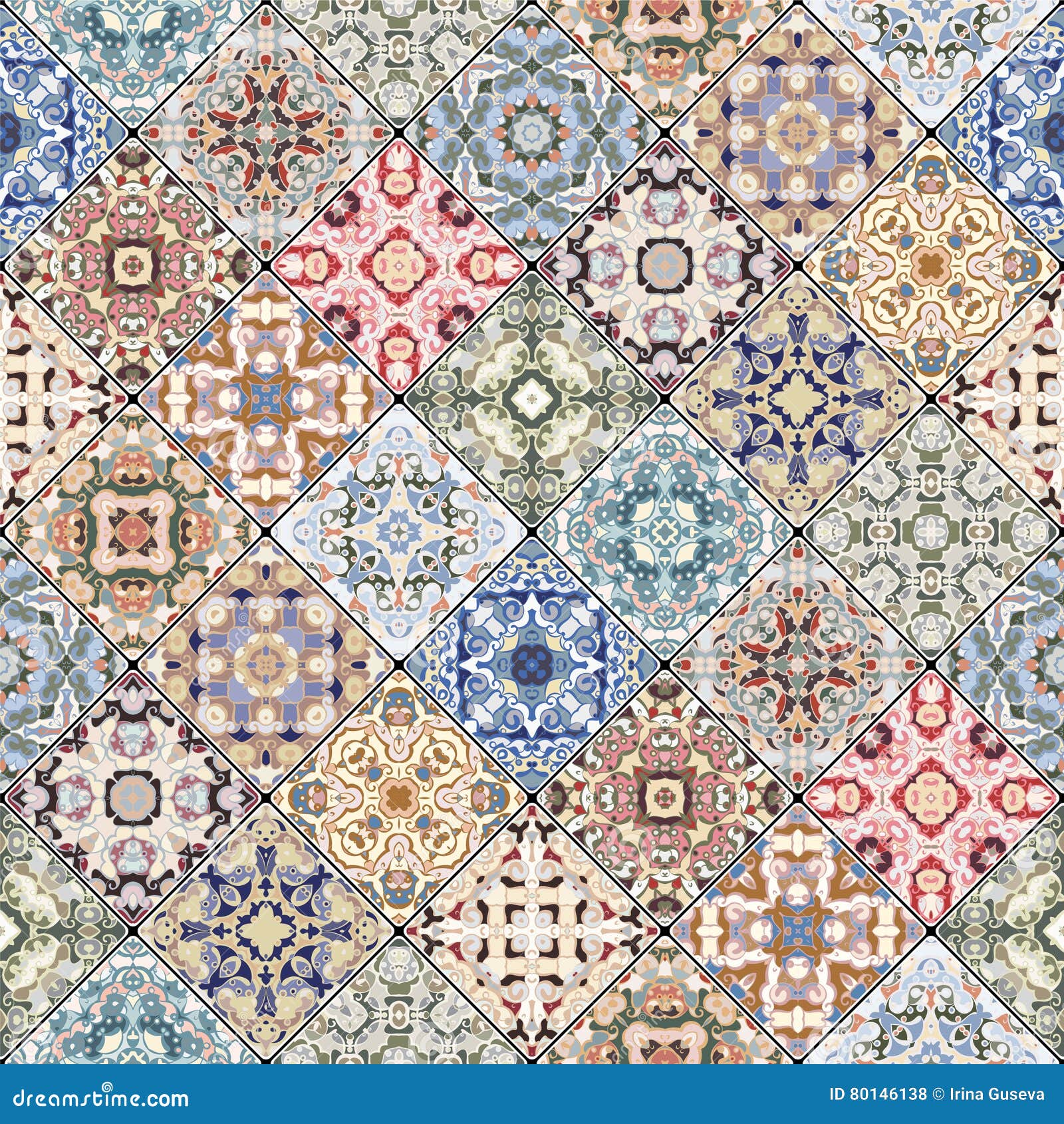 Modelos Abstractos Coloridos Ilustración del Vector - Ilustración de ...