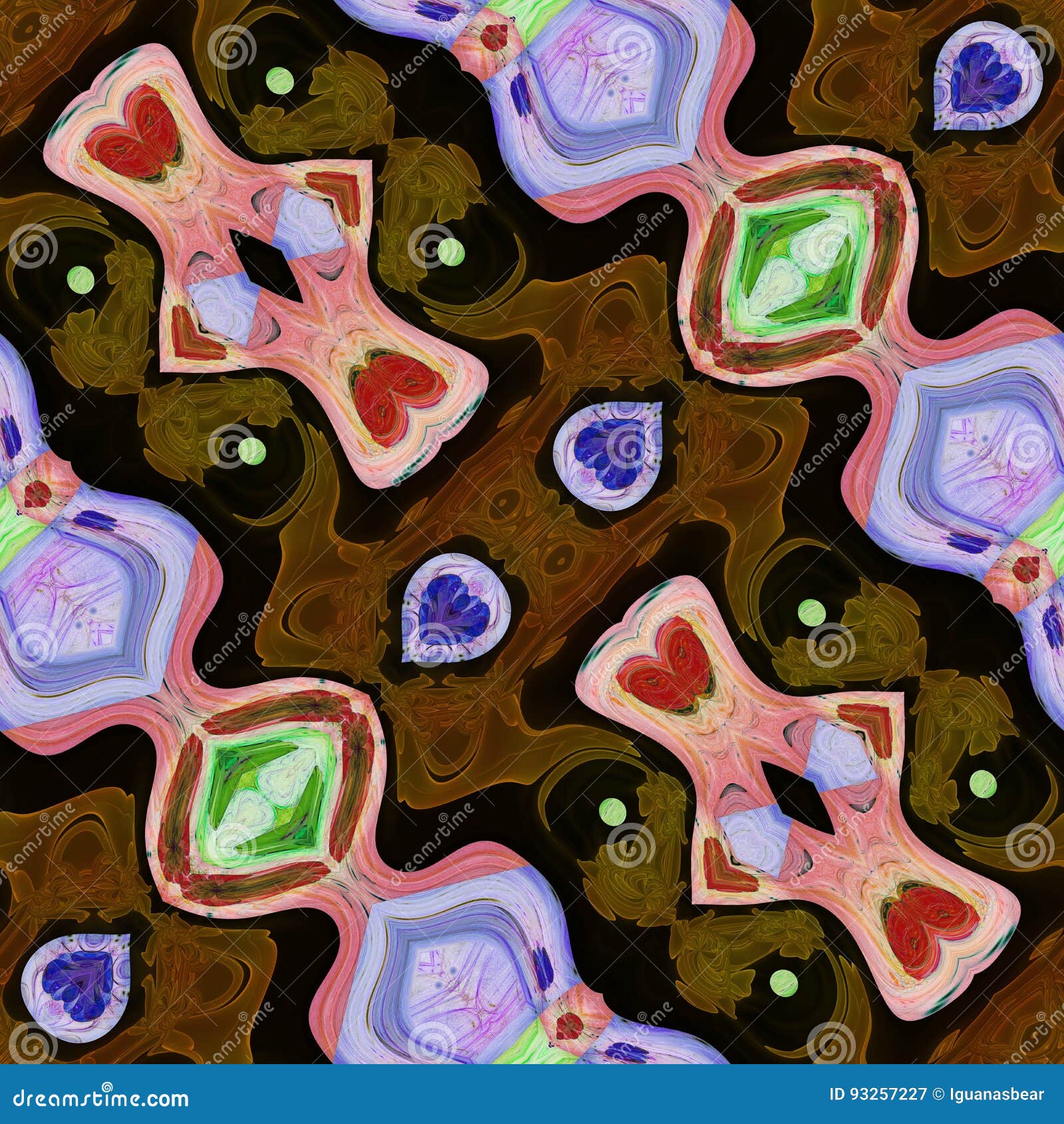 Modelos Abstractos En Estilo Del Art Déco Stock de ilustración ...