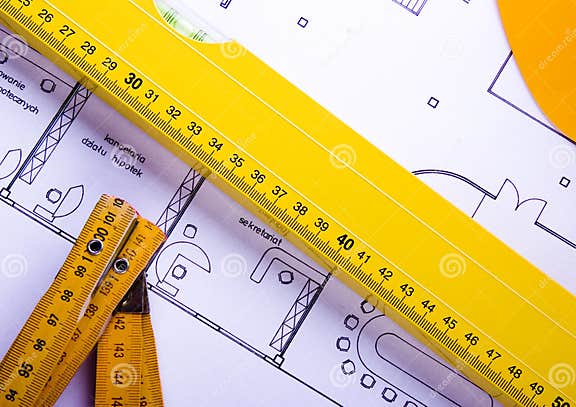 Modelos Del Plan De La Casa Imagen de archivo - Imagen de arquitecto ...