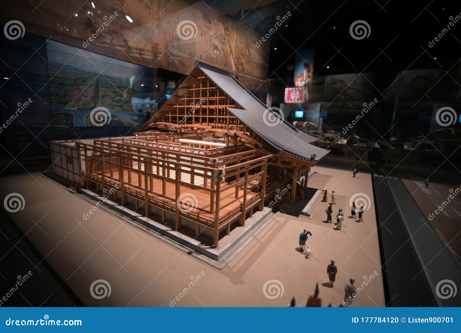 Models of the Exhibition Inside Osaka Museum of History Editorial Image ...