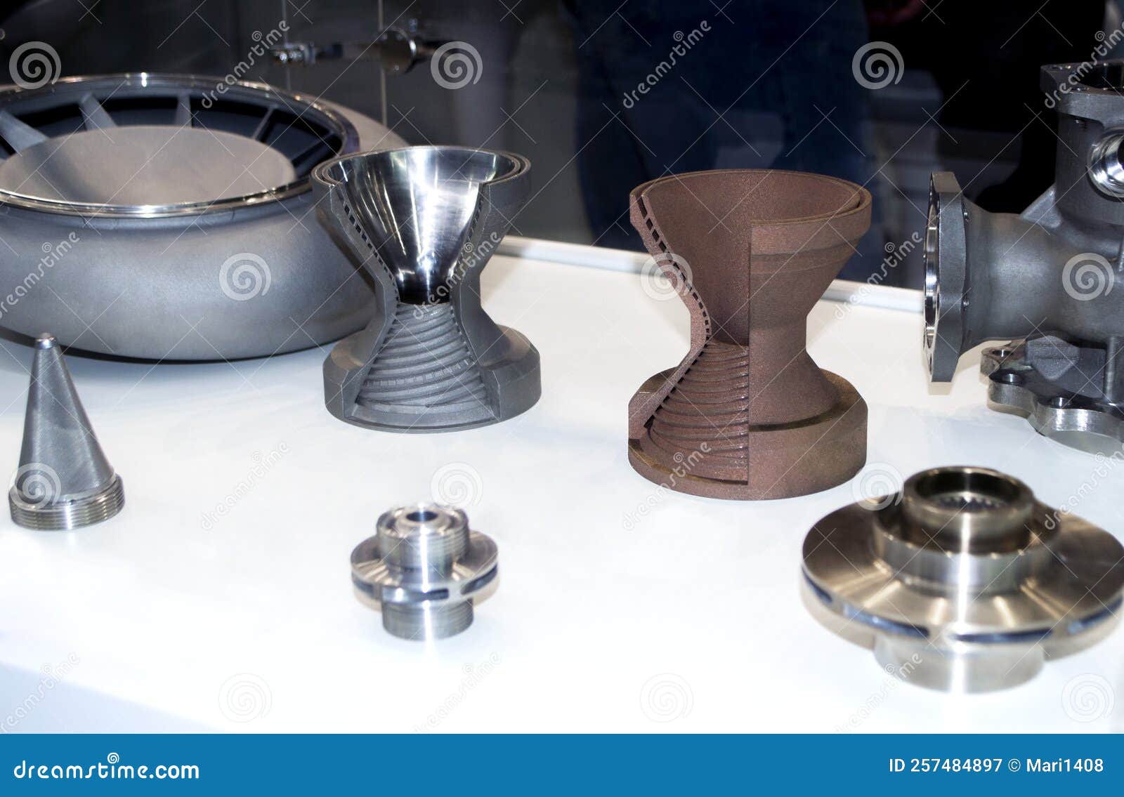 Models Object of a Large Industrial Part Printed on a 3D Printer from ...
