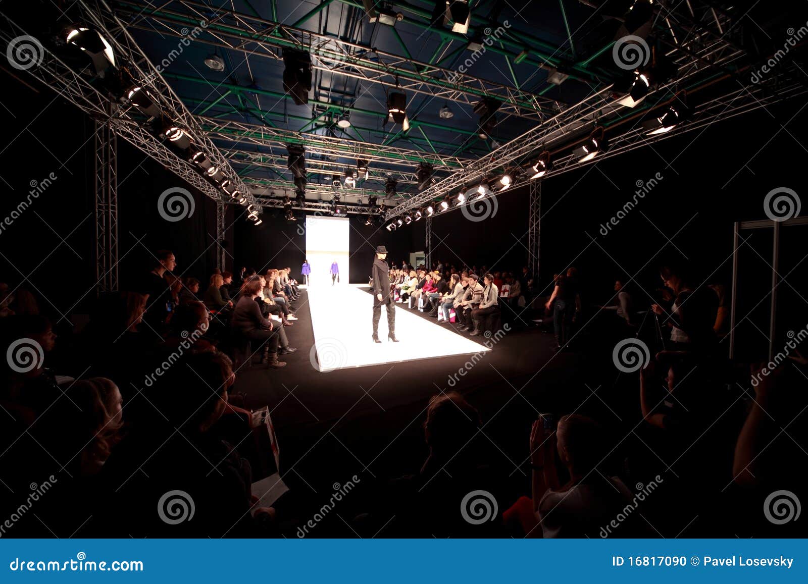 Models on Podium of CPM Collection Premiere Editorial Image - Image of ...