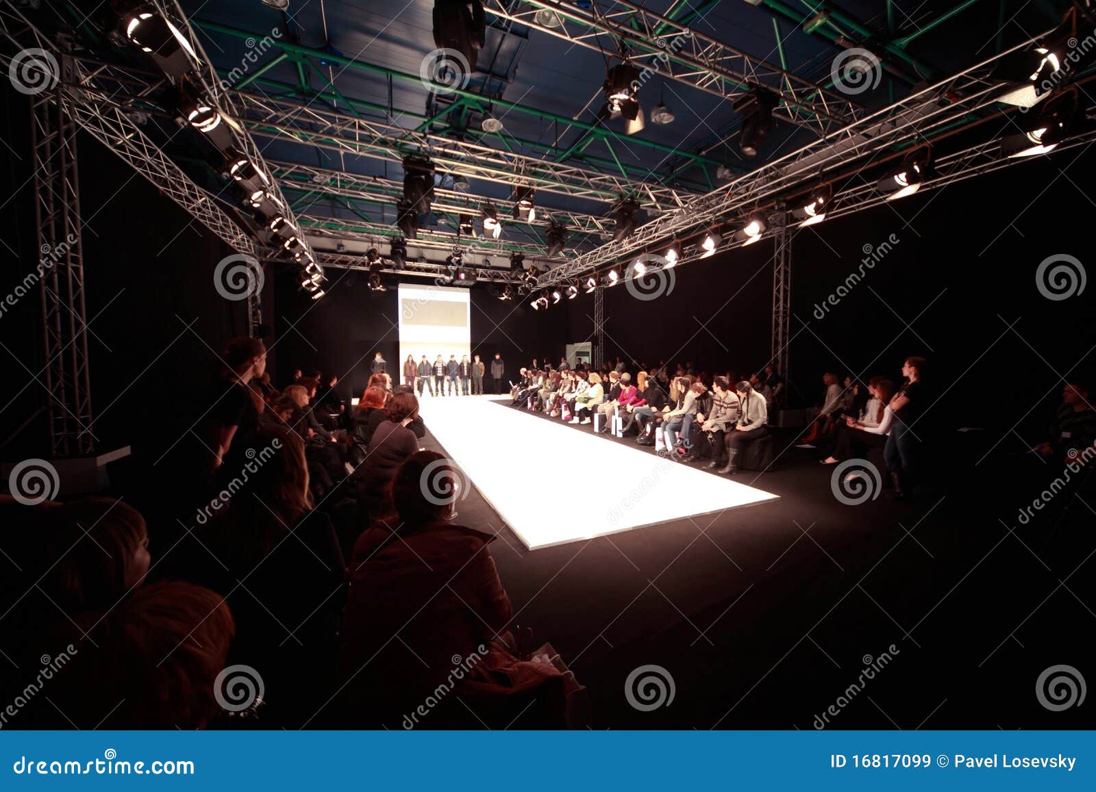 Models on Podium of CPM Collection Premiere Editorial Stock Image ...