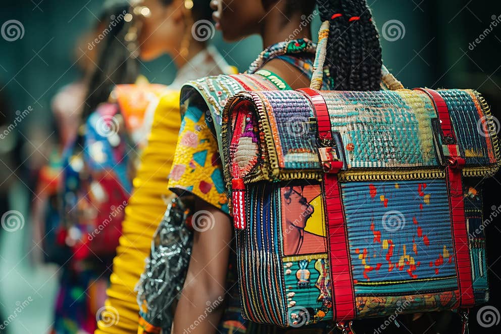 Vibrant Runway Show Displaying Models in Bold Outfits and Striking ...