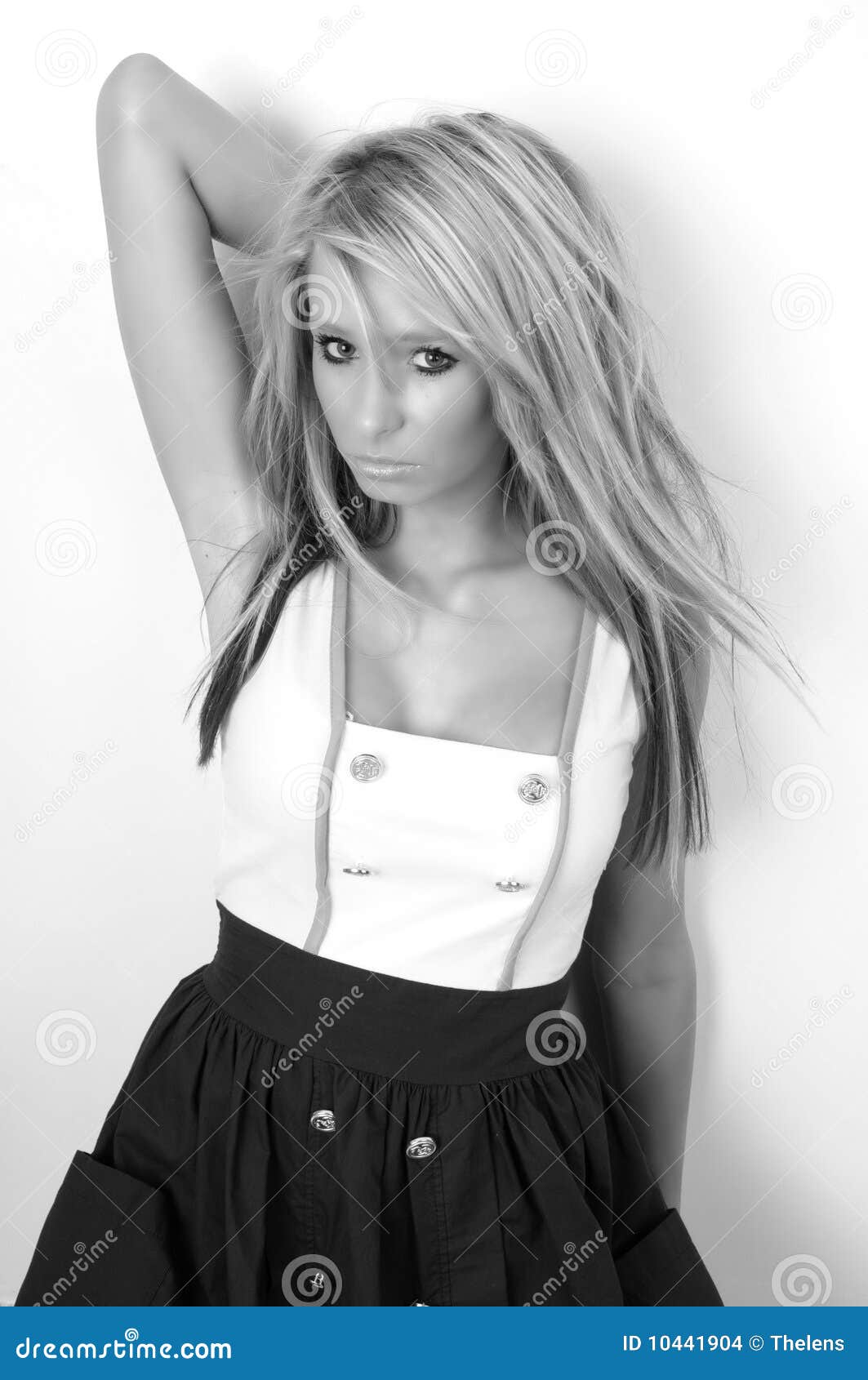 The models Stare stock photo. Image of intense, studio - 10441904