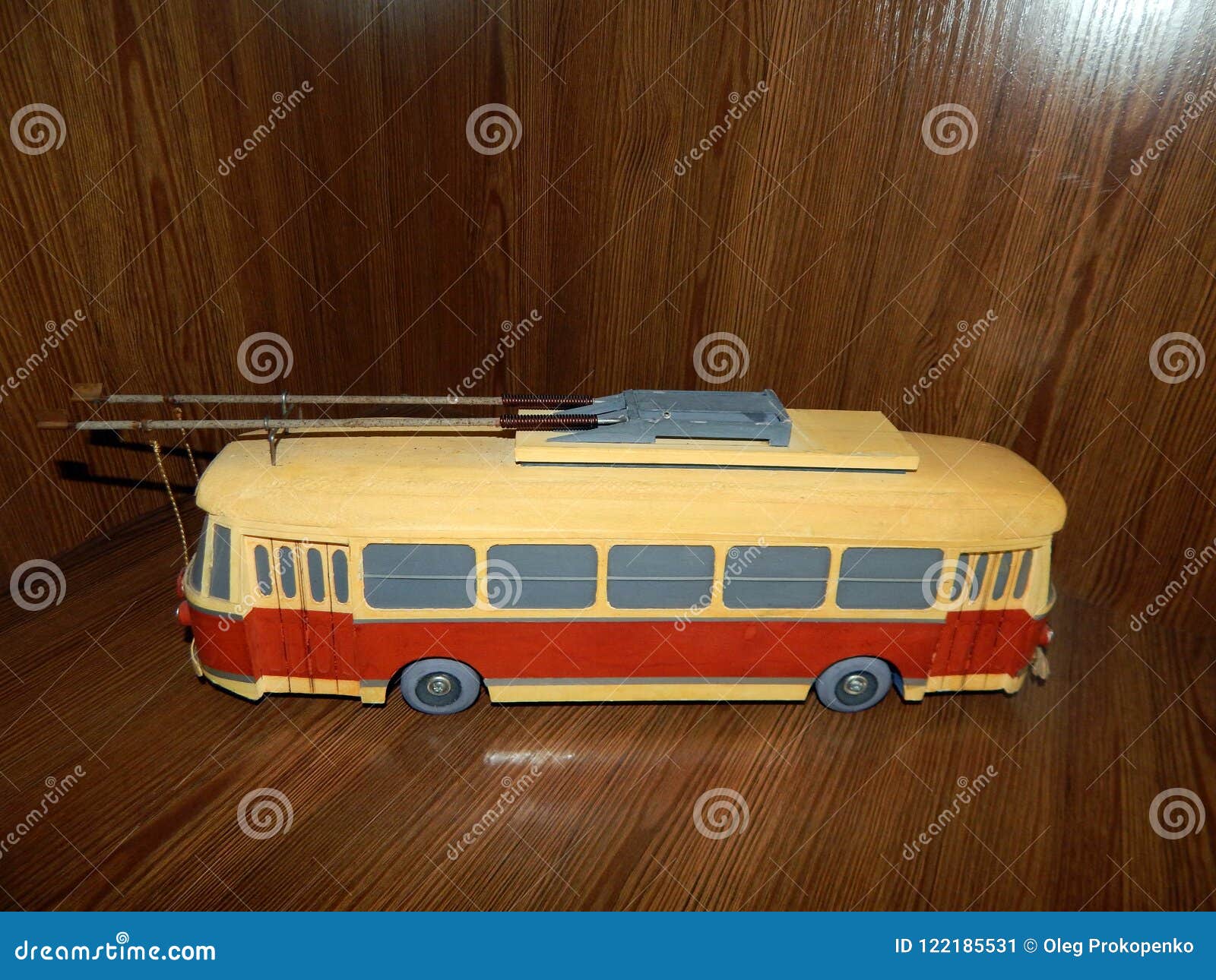 Models of Trolleybuses, Models of City Electric Stock Image - Image of ...