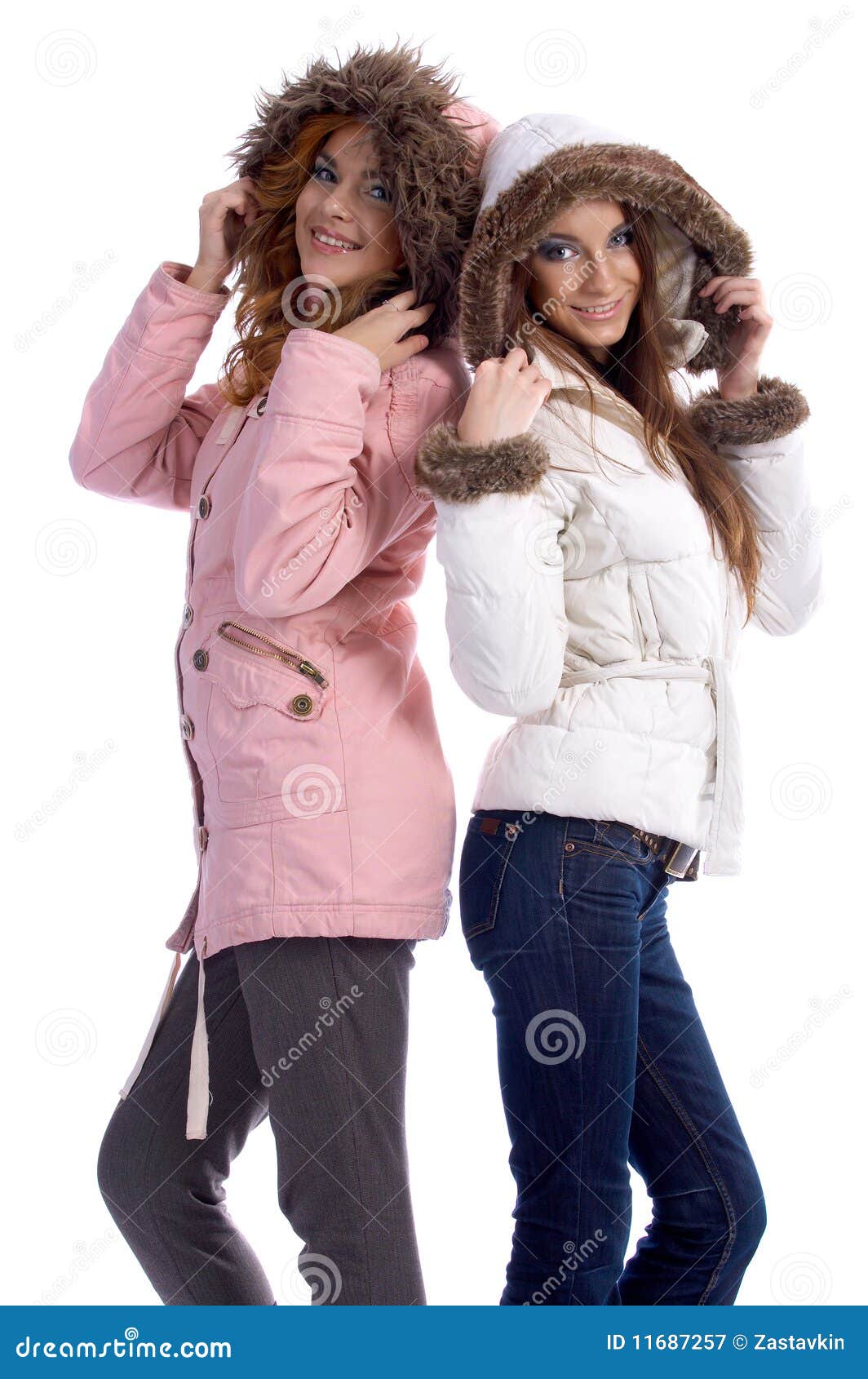 Models in warm clothes stock image. Image of clothes - 11687257