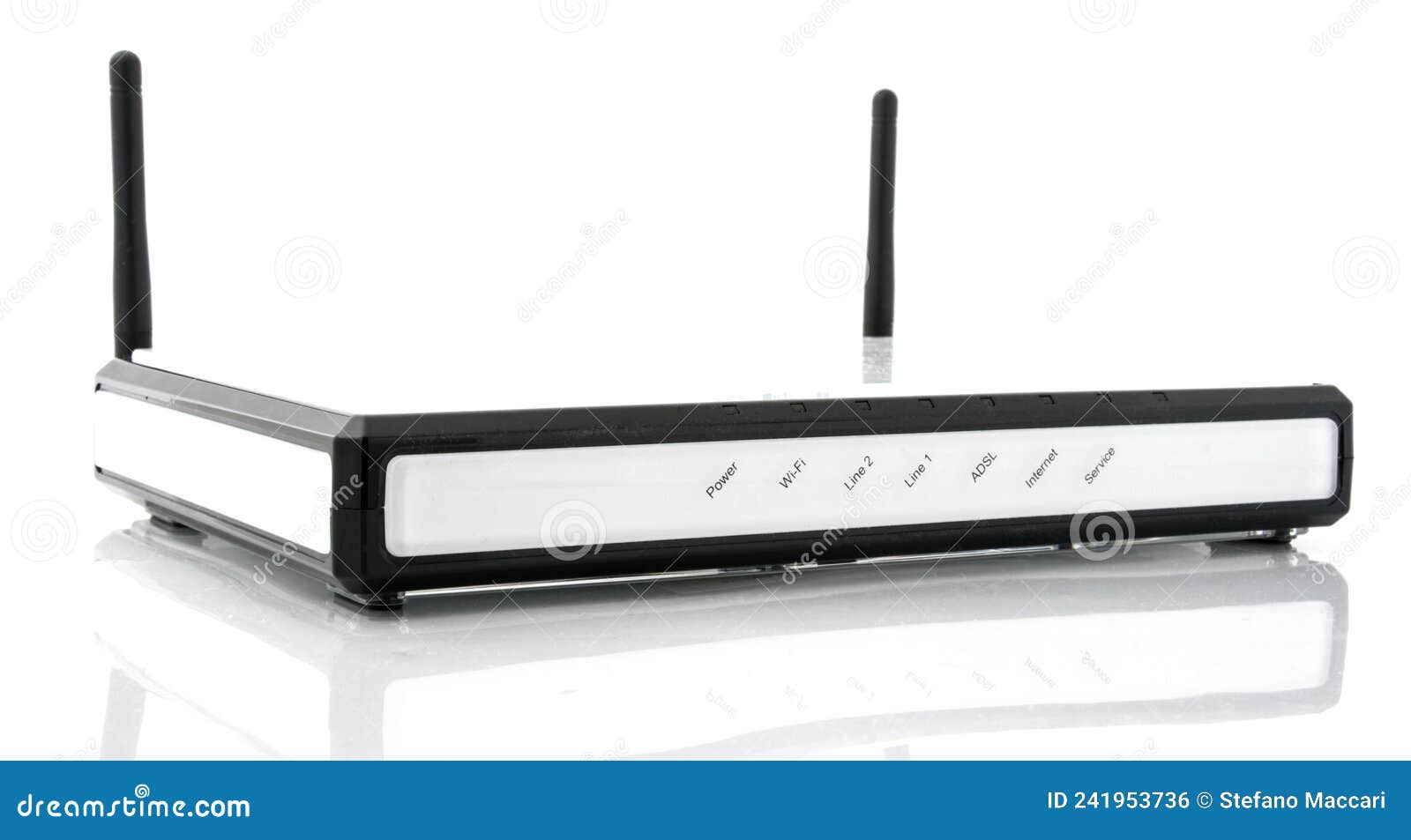 White Modem Cable. Stock Photo | CartoonDealer.com #80766258