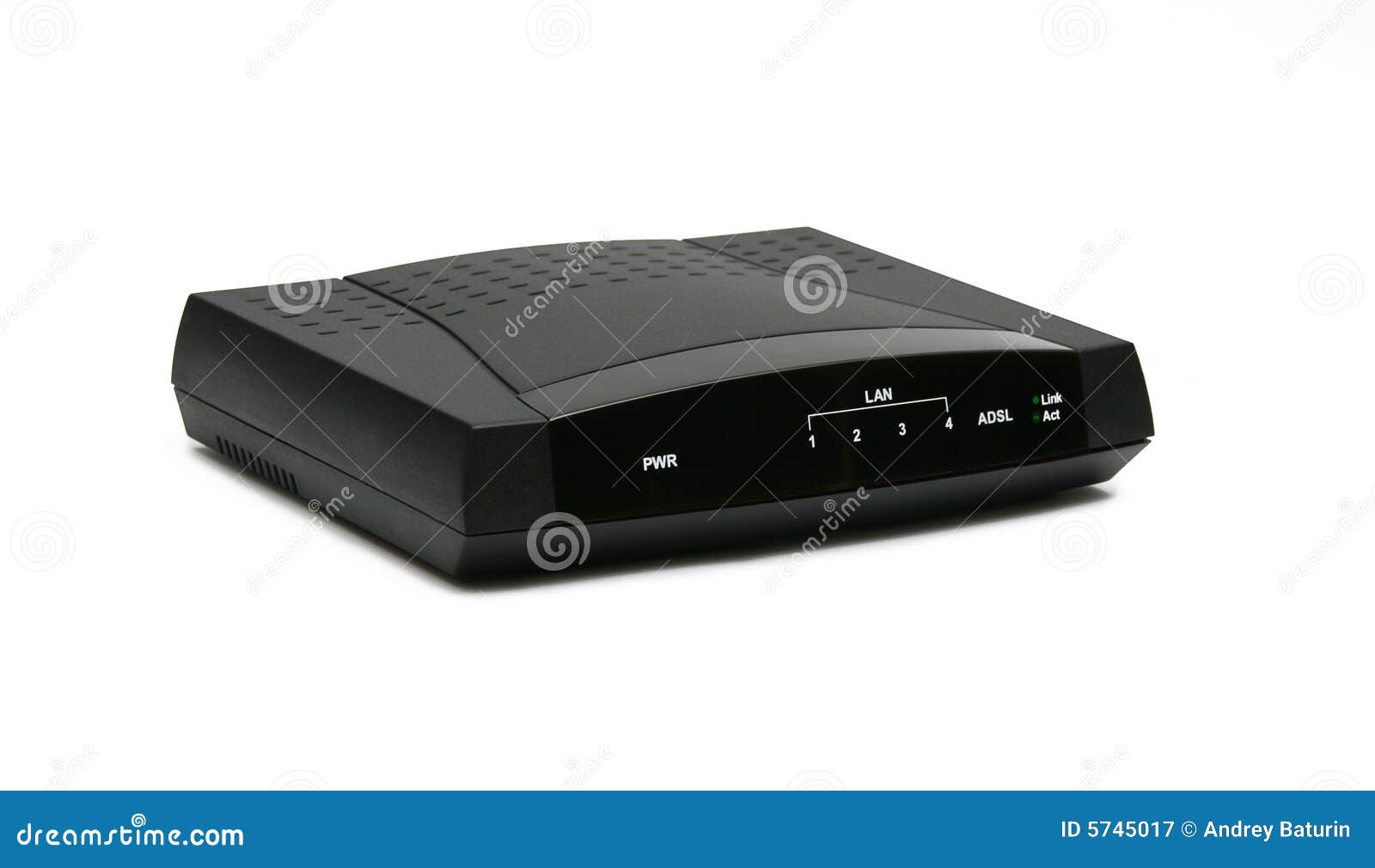 Modem del ADSL immagine stock. Immagine di server, accesso - 5745017
