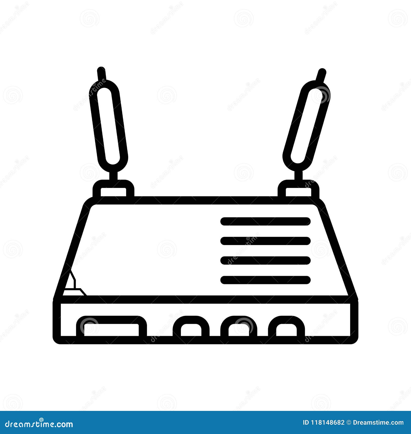 Modem Icon. Element of Computer Part for Mobile Concept and Web Stock ...