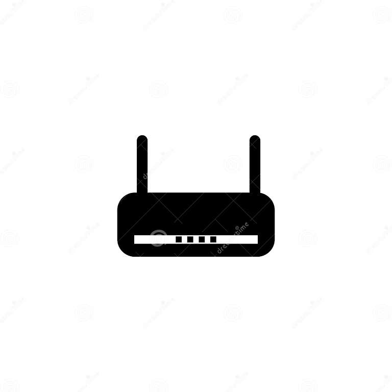 Modem Icon. Vector Simple Modern Icon Design Illustration Stock Vector ...