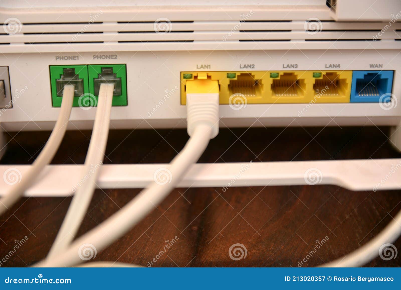 Modem Internet Wifi Net Wireless Technology Stock Image - Image of ...