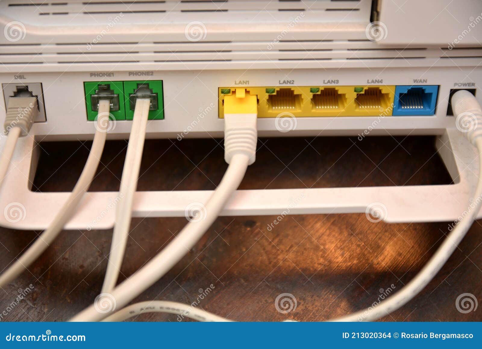 Modem Internet Wifi Net Wireless Technology Stock Photo - Image of 19th ...