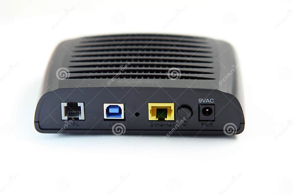 Modem rooter stock photo. Image of electric, power, intanet - 3331166