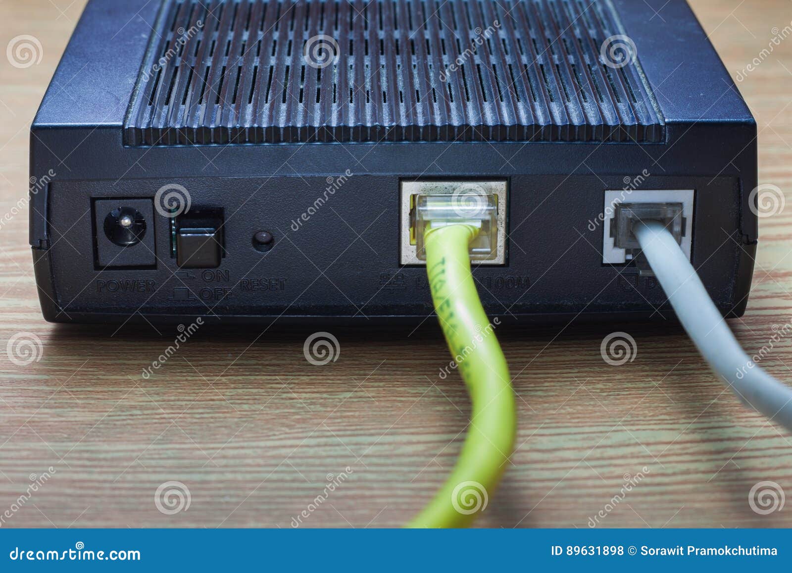 Modem router stock photo. Image of device, electric, ethernet - 89631898