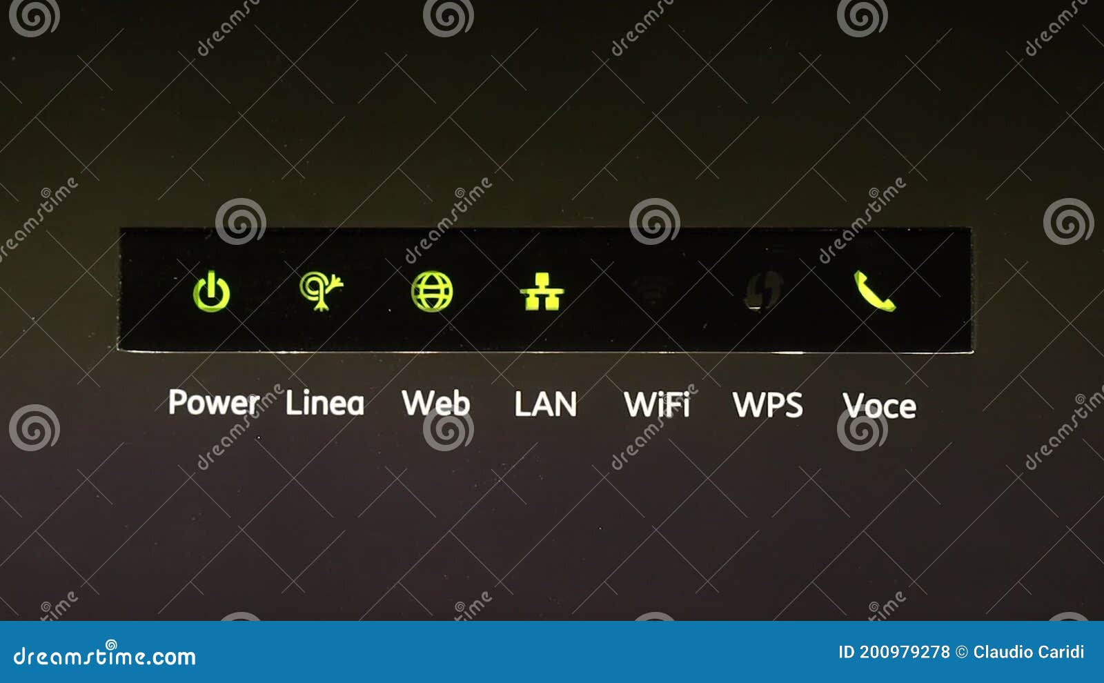 Modem Router Display Blinking and Flashing LED Indicator Stock Footage ...
