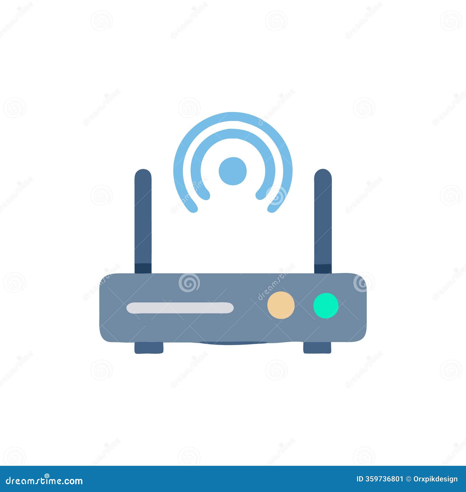 Modem Router Icon for Connectivity Stock Illustration - Illustration of ...