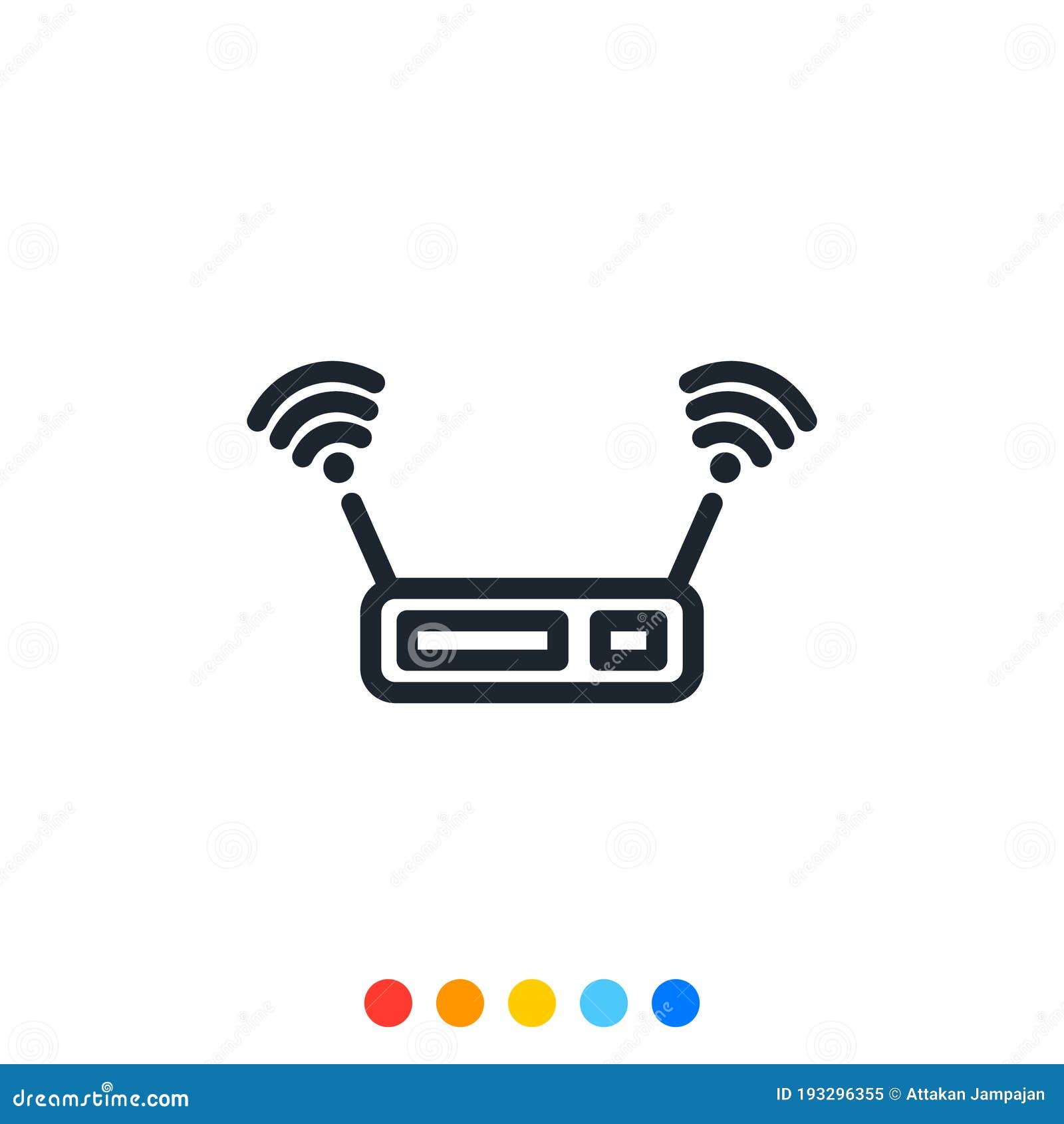 Modem Router Icon,Vector and Illustration Stock Vector - Illustration ...