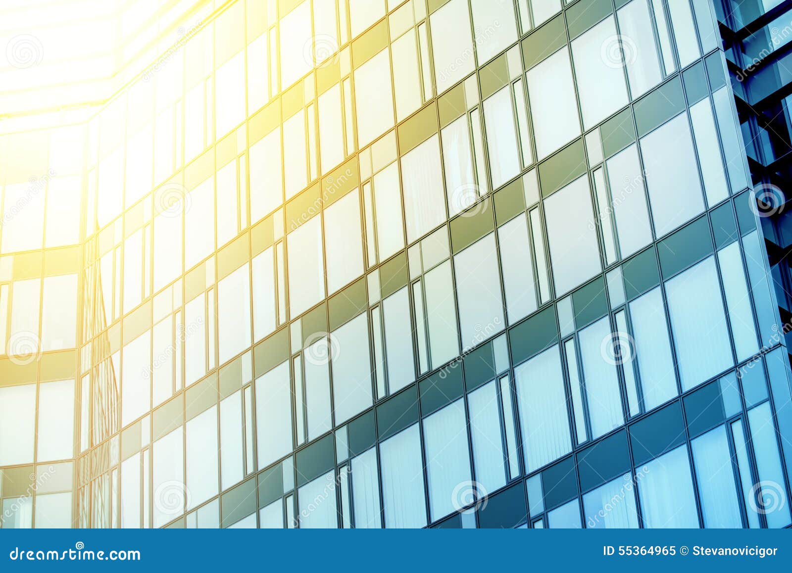 Moden Business Office Building Windows Repeative Pattern Stock Image ...