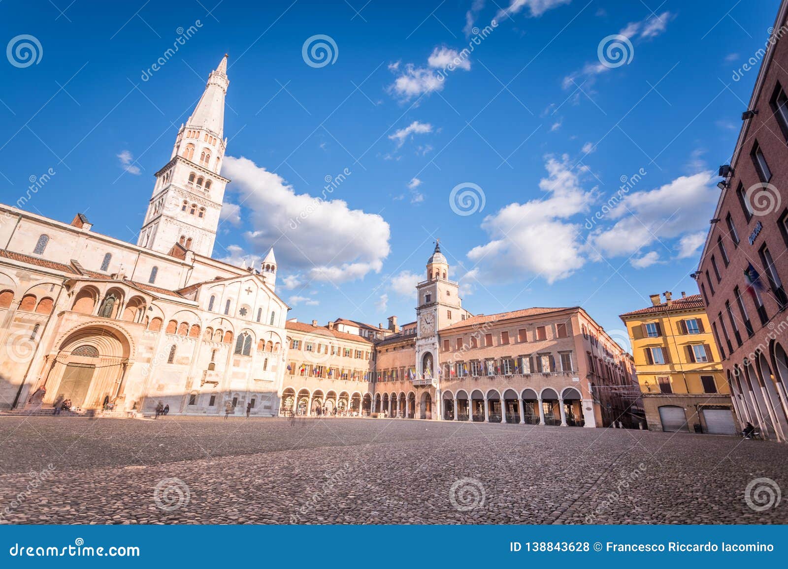 Modena, Piazza Grande, Italy. Emilia Romagna. Editorial Stock Photo ...