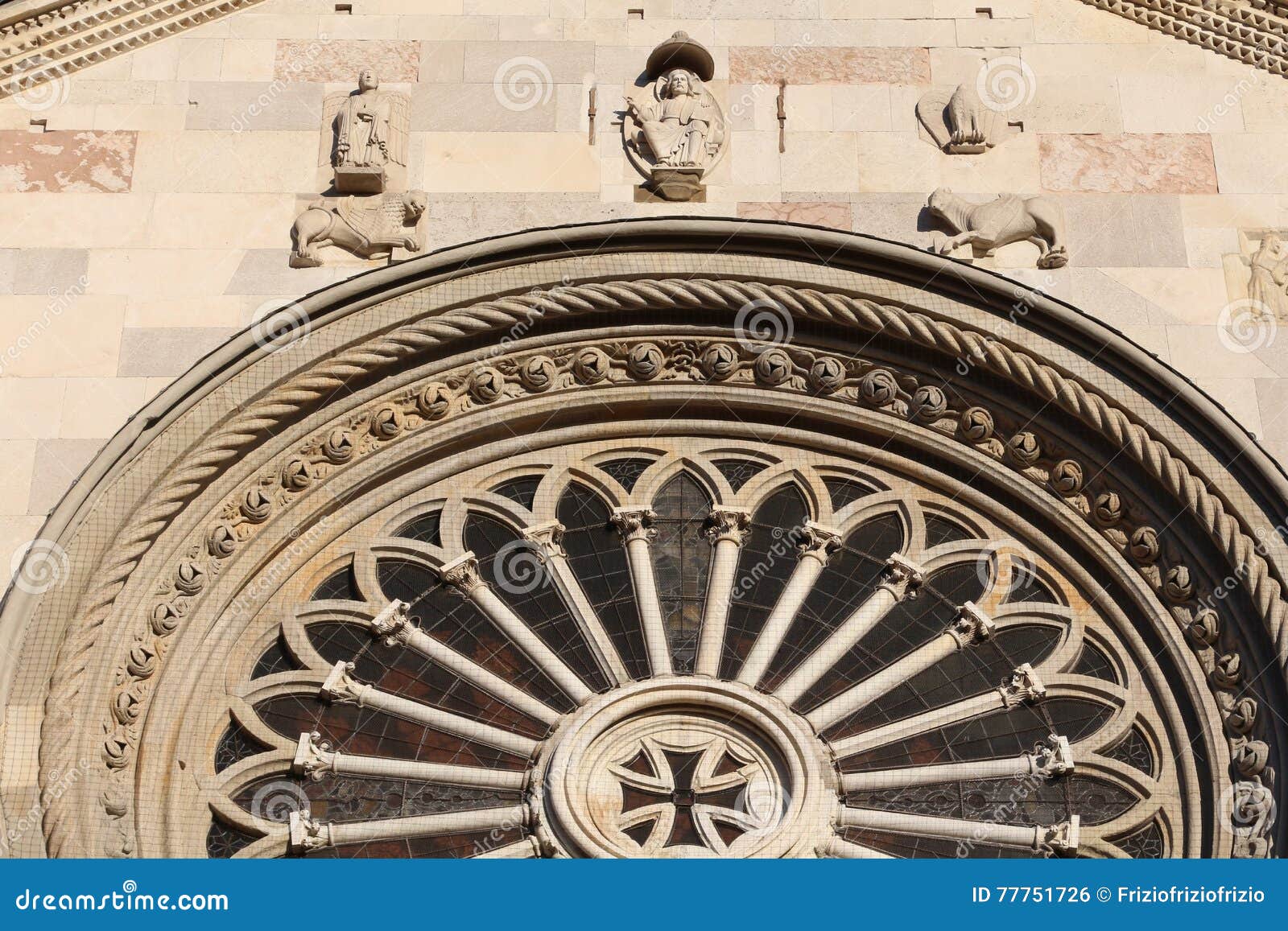 Modena, Romanesque Cathedral of the Wiligelmo Stock Photo - Image of ...