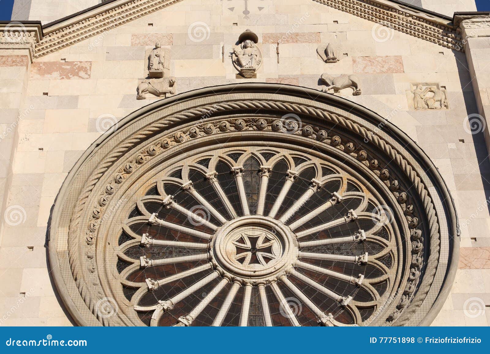 Modena, Romanesque Cathedral of the Wiligelmo Stock Photo - Image of ...