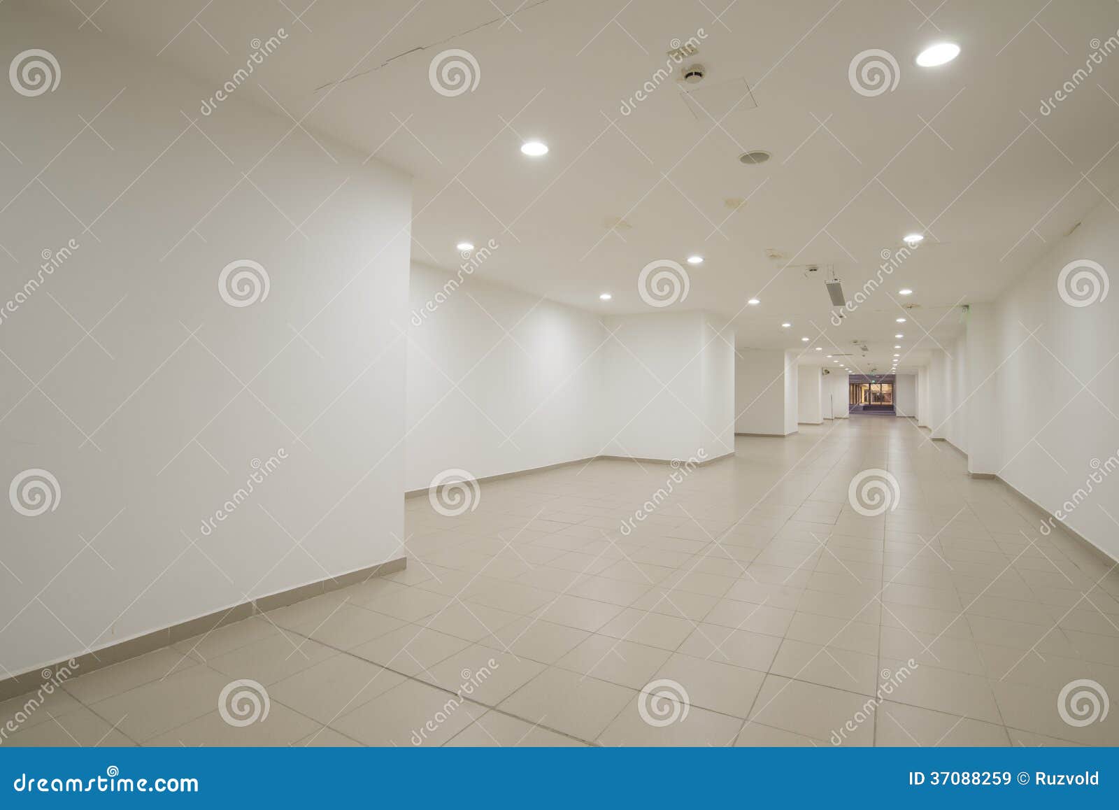 Moder Business Center Interior Stock Image - Image of carpet ...