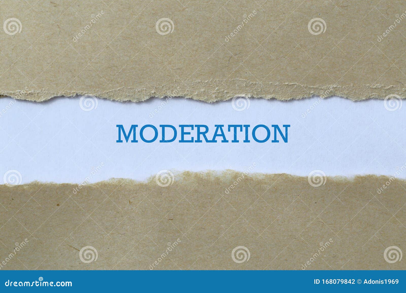 Moderation on paper stock photo. Image of group, secret - 168079842