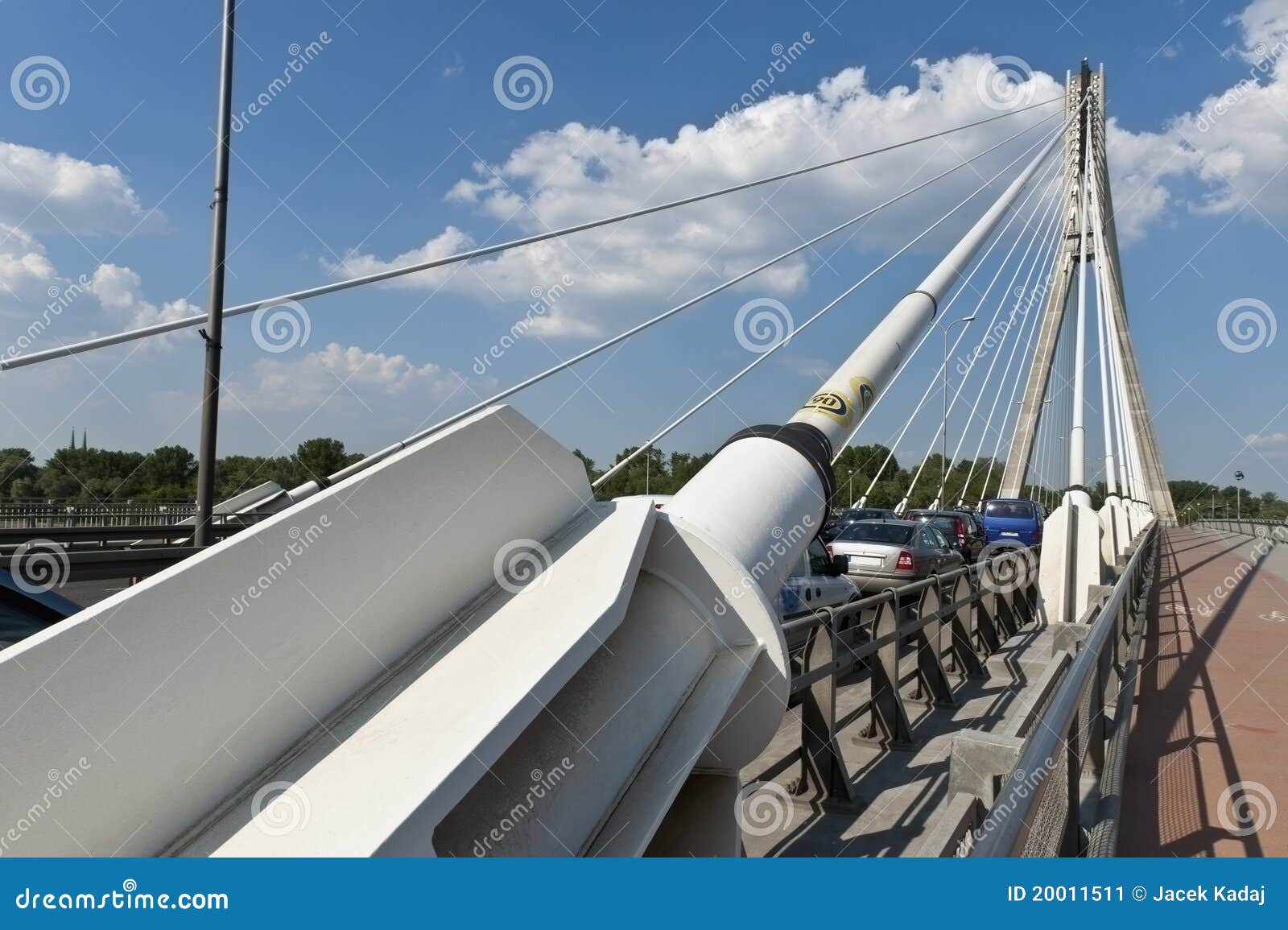 Modern Abstract Architecture of the Bridge. Stock Image - Image of leaf ...